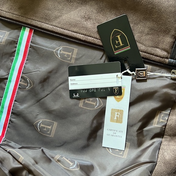 F collections | Jackets & Coats | Made In Italy F Collections Faux ...